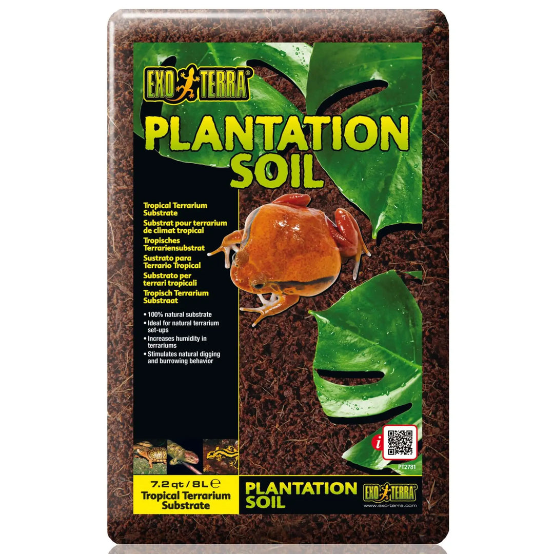 Buy Exo Terra Plantation Soil Substrate 8.8L Online at £4.39