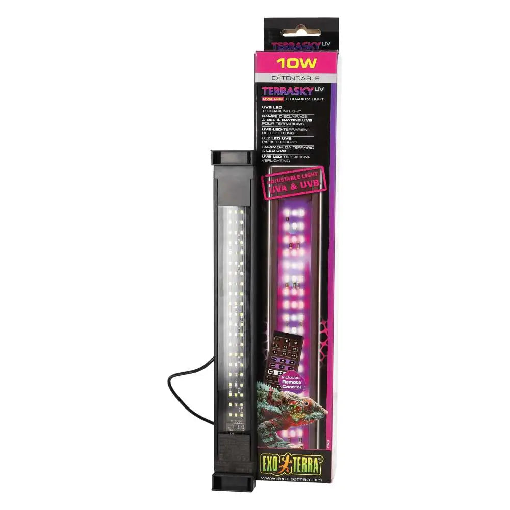 Buy Exo Terra TerraSky UVB LED Terrarium Light 10W Online at £134.99