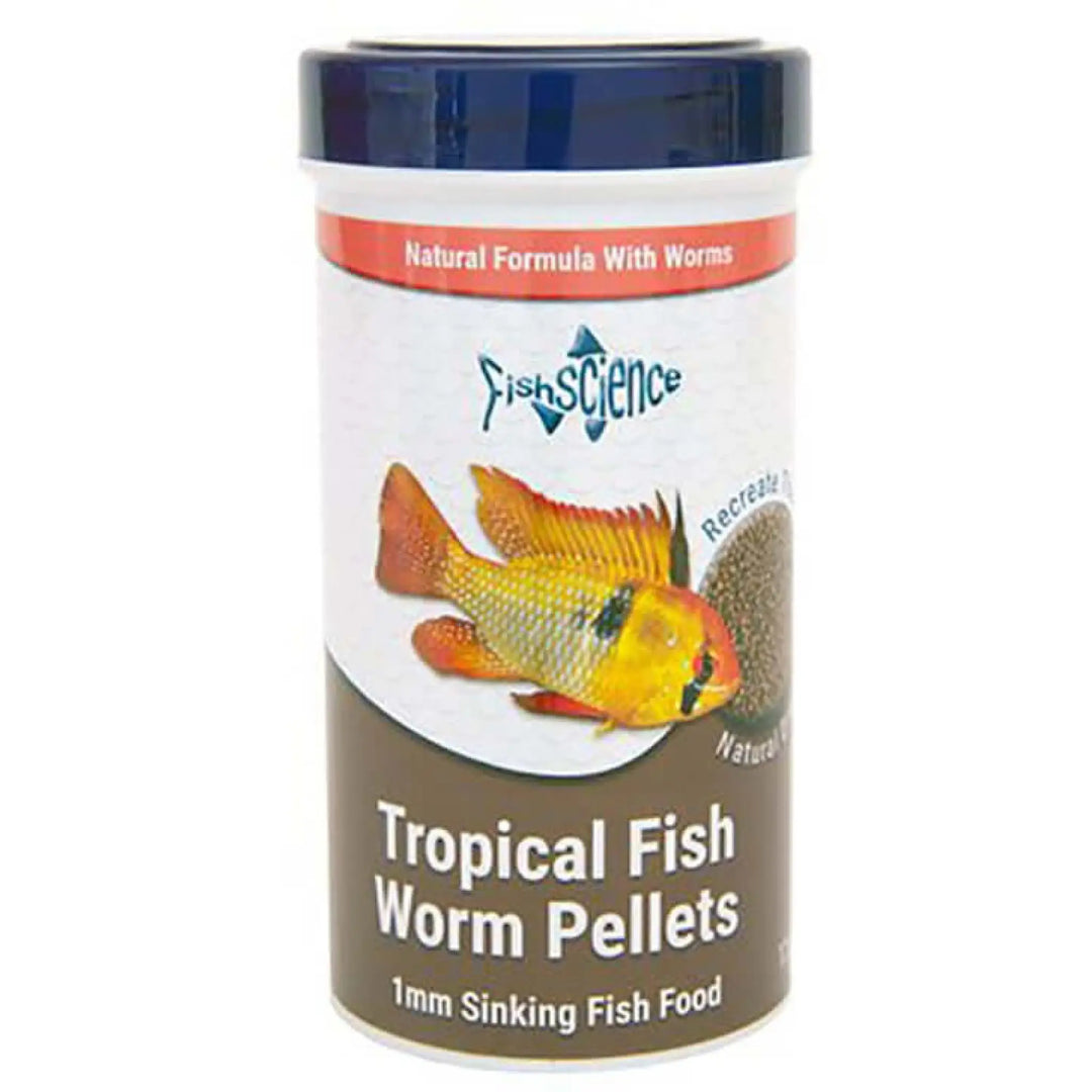 Buy FishScience Worm Pellets Online at £4.29
